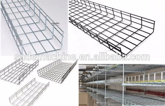 Galvanized Welded Wire Mesh Cable Tray Welding Machine, High Quality ...