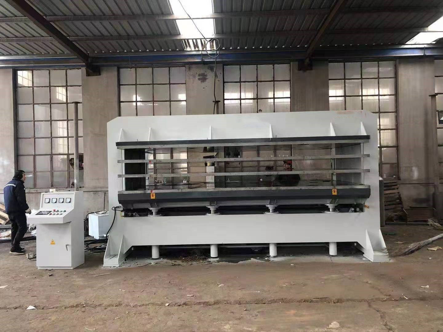 Melamine Laminated Hydraulic Hot Press Machine For Woodworking (3 ...