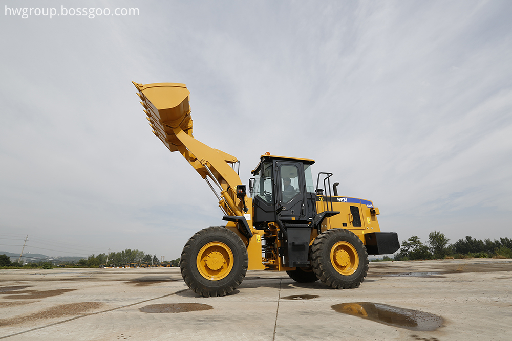 New 3 Ton Sem Wheel Loader Service Life Sem636d For India Wheel Loader ...