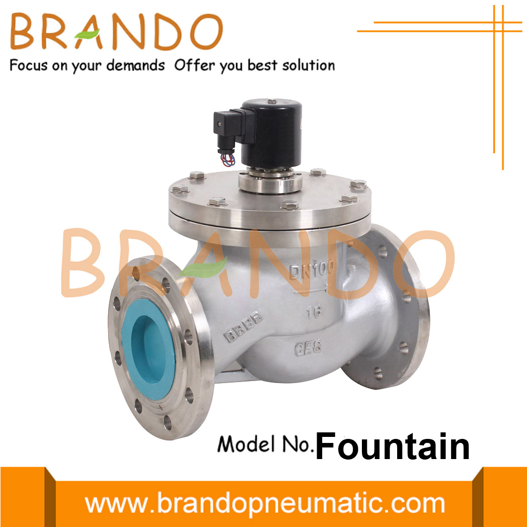 2'' Jump Jet Fountain Waterproof IP68 Solenoid Valve China Manufacturer