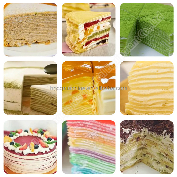 Mille Crepe Layer Cake Machine, High Quality Mille Crepe Layer Cake ...