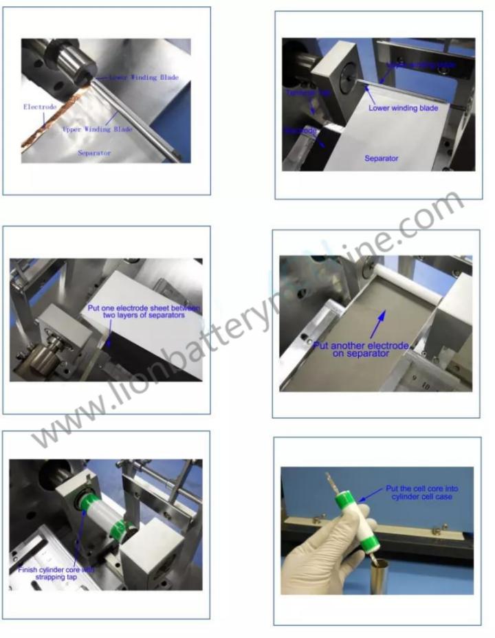 Lab Desktop Manual Winder Machine For Battery Electrode And Separator ...