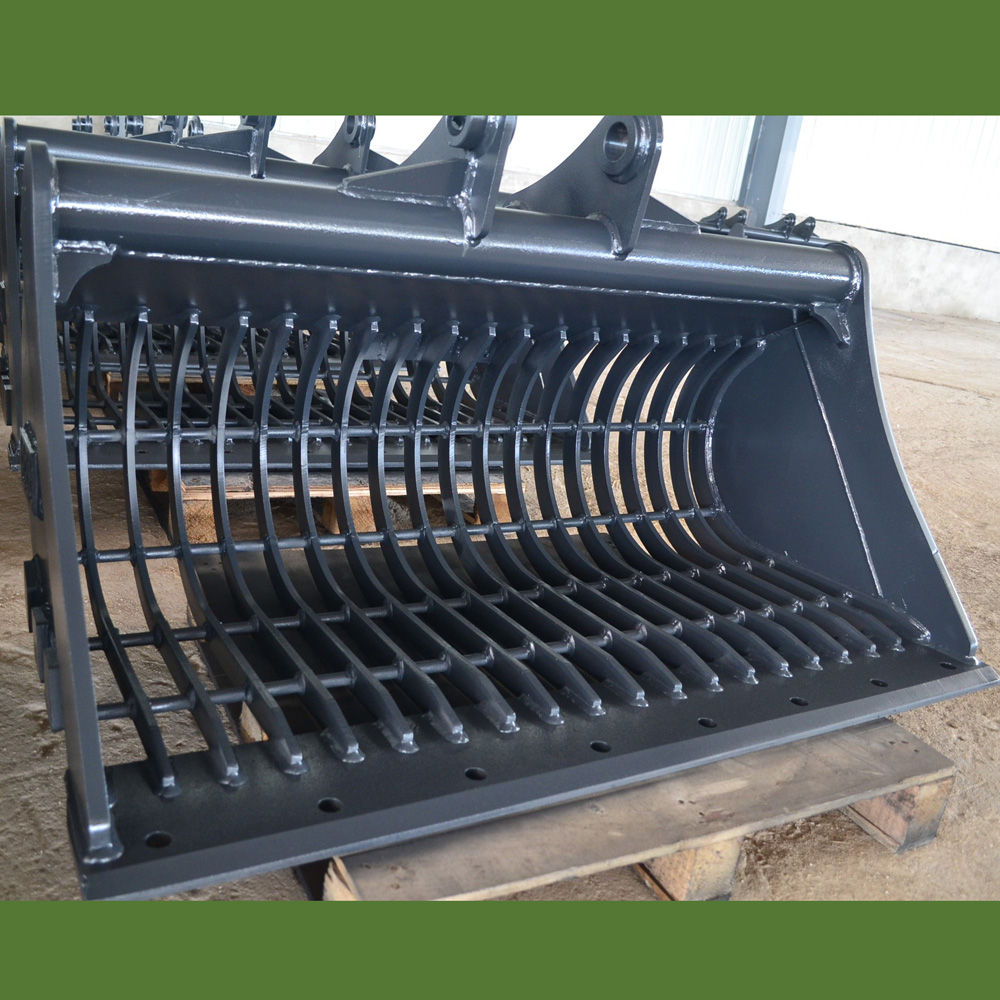 Oem Heavy Duty Excavator Attachment: Rotary Sieve Shaker Screening Grid ...