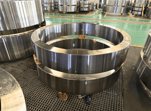 Rough Machined Forged Ring Gear For Heavy Machinery, High Quality Rough ...