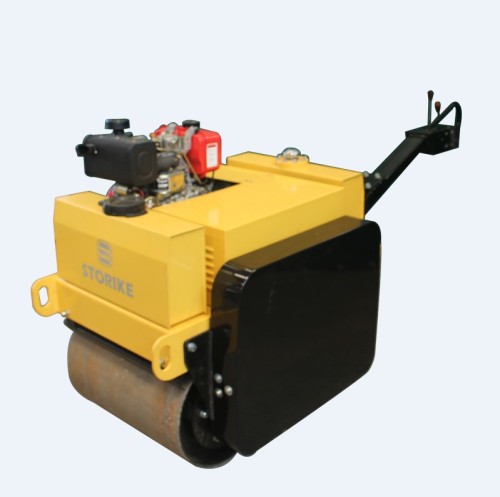 Diesel Walk Behind Hand Held Roller Compactor, High Quality Diesel Walk ...