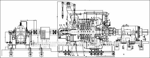 300mw Class Steam Turbine Generator For Heat Power Plant, High Quality ...