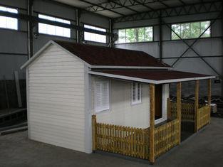 Sloped Roof Portable Prefab Modular Homes Easy Assembled As, High ...