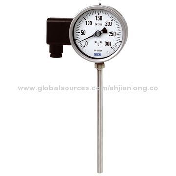 Gas-actuated Combi-thermometer With Pt100 Electrical Output Signal ...