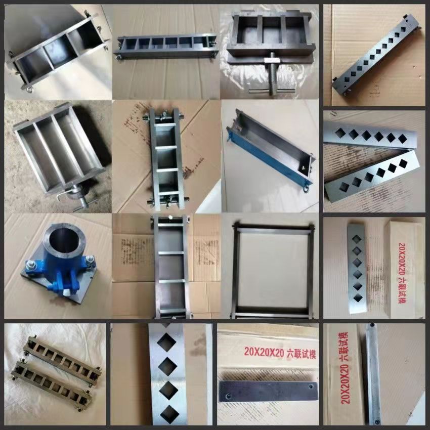 Lab Mortar Casting Iron Cube Test Molds, High Quality Lab Mortar ...