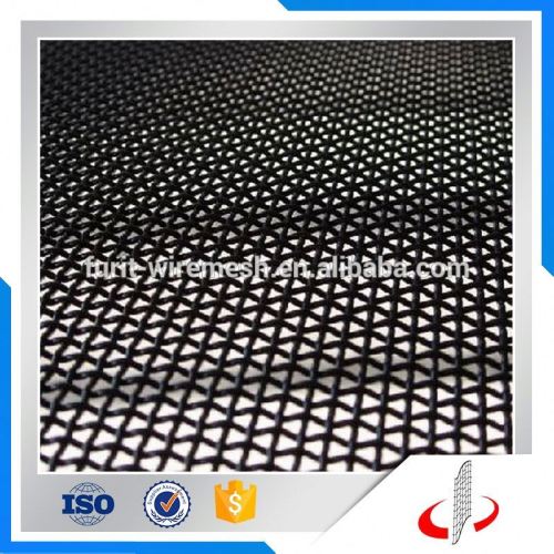 Black Powder Coated Screen Mesh, High Quality Black Powder Coated ...