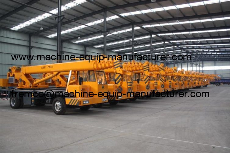 Double-axle Drive Lifting Equipment Truck Crane, High Quality Double ...