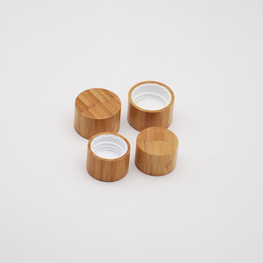 32mm Cylinder Bamboo Cap Cosmetic Plastic Cap, High Quality 32mm ...