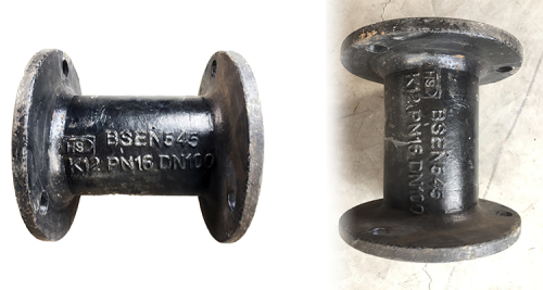 Ductile Iron Short Pipe Joints, High Quality Ductile Iron Short Pipe ...