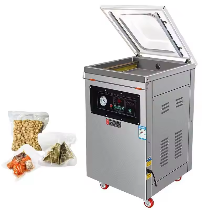 Seafood And Poultry Vacuum Packaging Machine For Wet And Dry Products ...