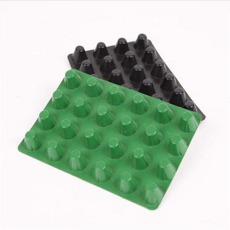 Hdpe Plastic Dimple Drainage Board, High Quality Hdpe Plastic Dimple ...