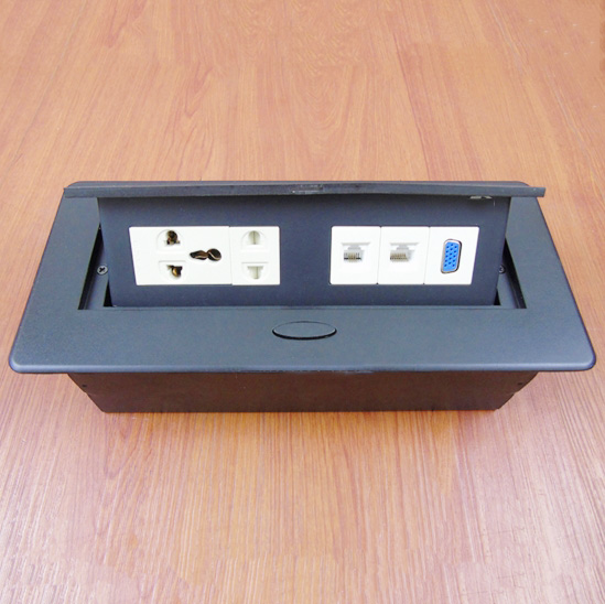 Pop-up Embedded Hidden Multimedia Box For Office Desk, High Quality Pop ...