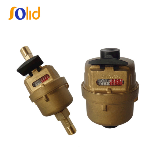 Copper Material Volumetric Rotary Piston Water Flow Meters (dn15-dn20 ...