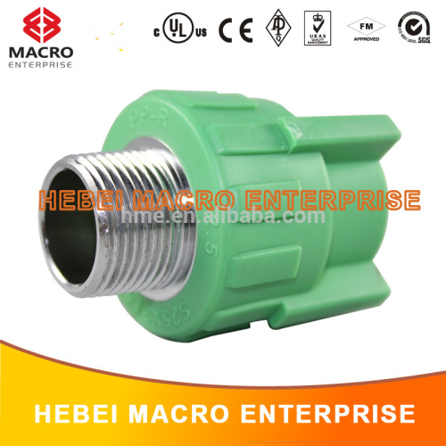 Ppr Pipe Fittings Manufacturer Male Coupling, High Quality Ppr Pipe ...