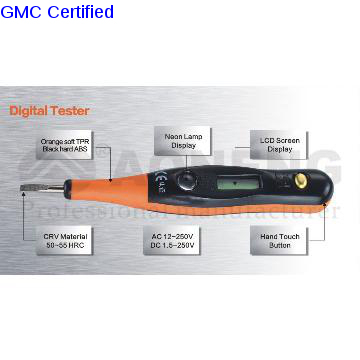 An-2000 Direct & Induction Use Digital Non-contact Voltage Tester, High ...