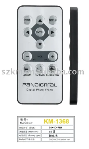 Car Audio Remote Control With 18 Keys (km-1368), High Quality Car Audio ...