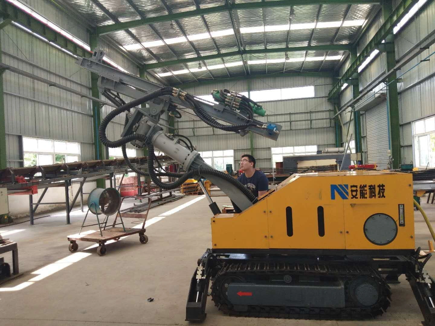 Remote Controlled ANZ-45A Crawler Drilling Rig for Mining