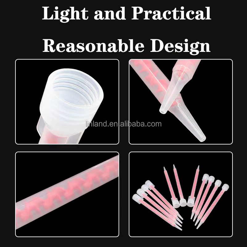 Transparent Plastic Dispenser Mixer And Static Mix Tubes For Automotive ...