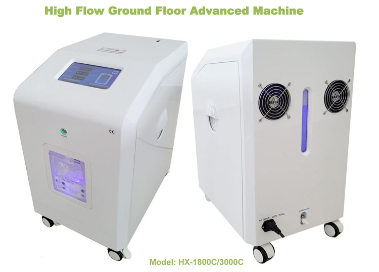 7 Inch Touch Screen Hydrogen Inhaler With 3000ml/min Flow Adjustable ...