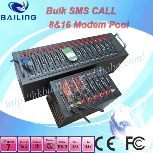16 Port Gsm Modem For Bulk Sms, Mms, Ussd, High Quality 16 Port Gsm ...