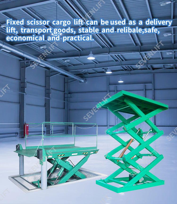 Outdoor Scissor Lift For Warehouse And Workshop Cargo, High Quality ...