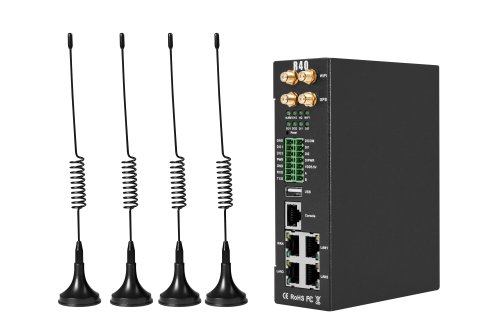 4g Industrial Router R40 With 2 Serial Ports And Modbus Master For Data ...