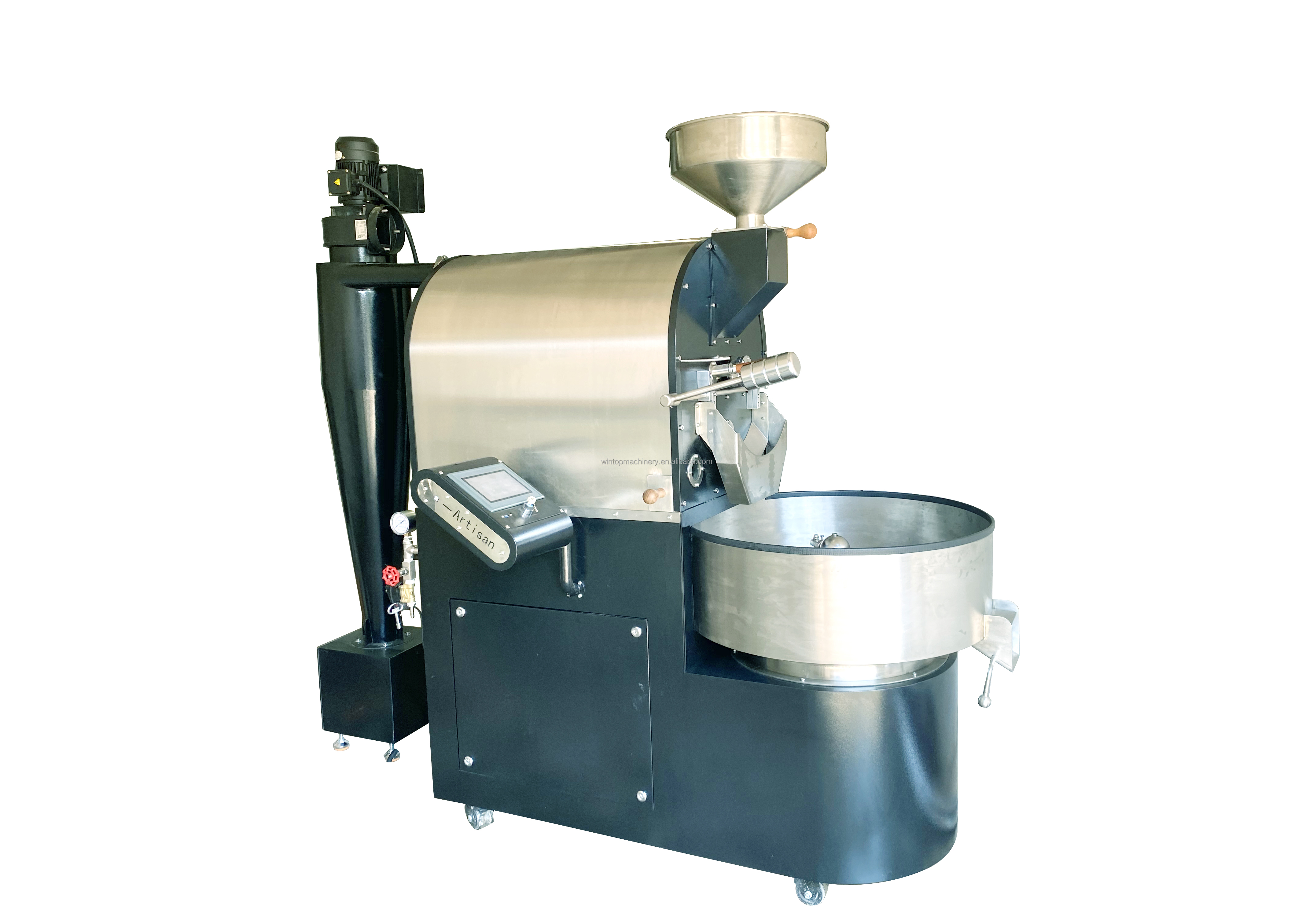 Commercial 12kg Gas Coffee Roaster With Touch Screen And Artisan ...