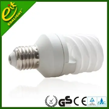 13w Tri-color Full Spiral Energy Saving Bulbs, High Quality 13w Tri ...