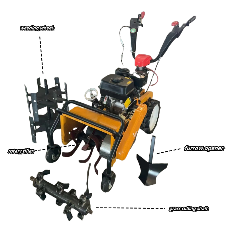 Gasoline-powered Rotary Tiller Weeder - Automatic Garden Hoe For Mowing ...