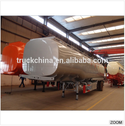 20 Cbm Fuel/ Oil Tanker Semi Trailer, High Quality 20 Cbm Fuel/ Oil ...