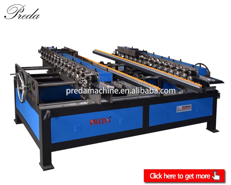 Galvanized Sheet Air Duct Tdf Flange Forming Machine, High Quality ...