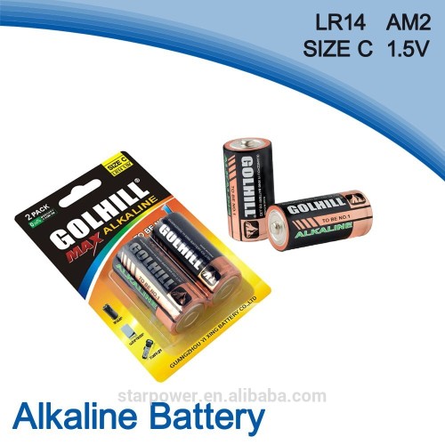Am2 C Size Alkaline 1.5v Battery Lr14, High Quality Am2 C Size Alkaline 1.5v Battery Lr14 on ...