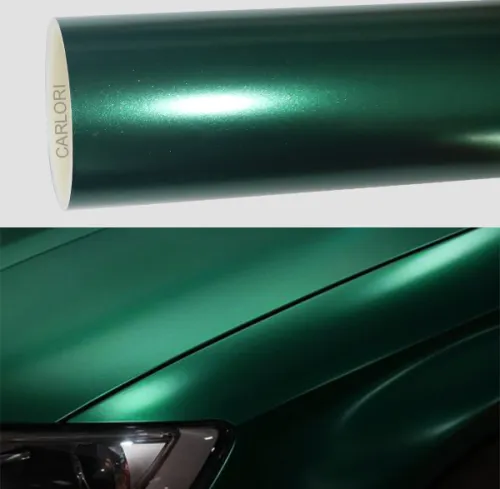 Satin Metallic Emerald Green Wrap Vinyl, High Quality Satin Metallic ...