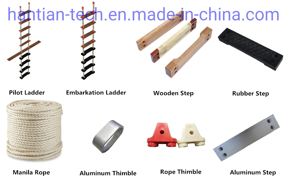Marine Ship Offshore Hard Wood Embarkation Ladder, High Quality Marine ...