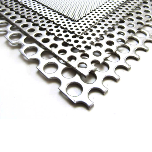 Stainless Steel Round Hole Perforated Metal Mesh, High Quality ...