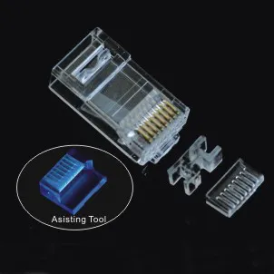 Cat6 Unshielded Modular Plug With 3b Insert, High Quality Cat6 ...