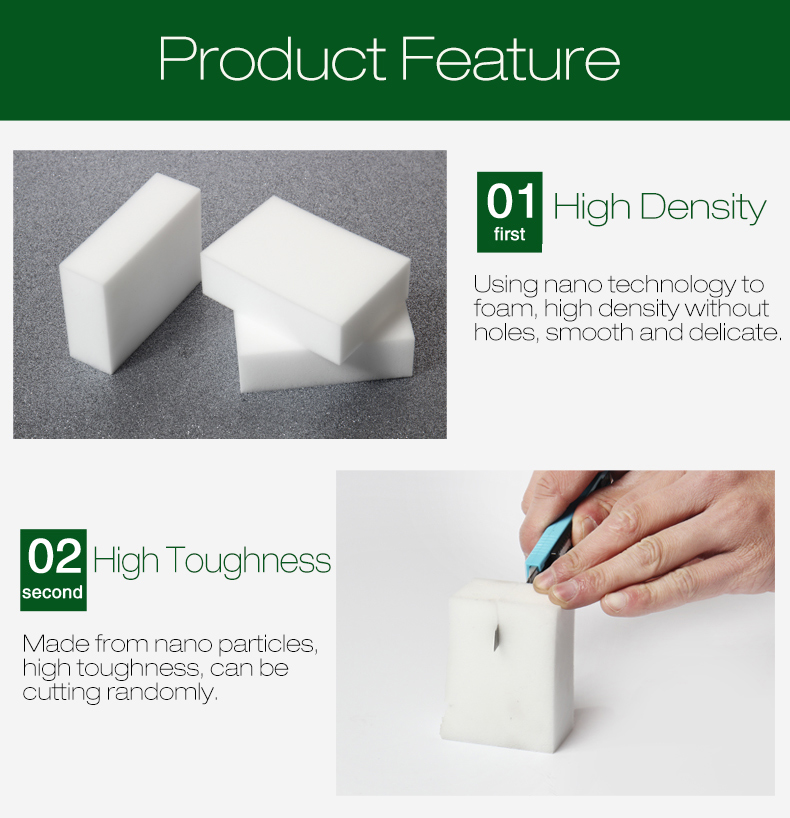 Sales Promotion Melamine Foam Magic Eraser Cleaning Sponge, High ...