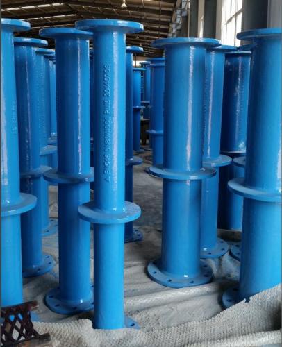 Double Flange Pipe With Puddle Flange, High Quality Double Flange Pipe ...