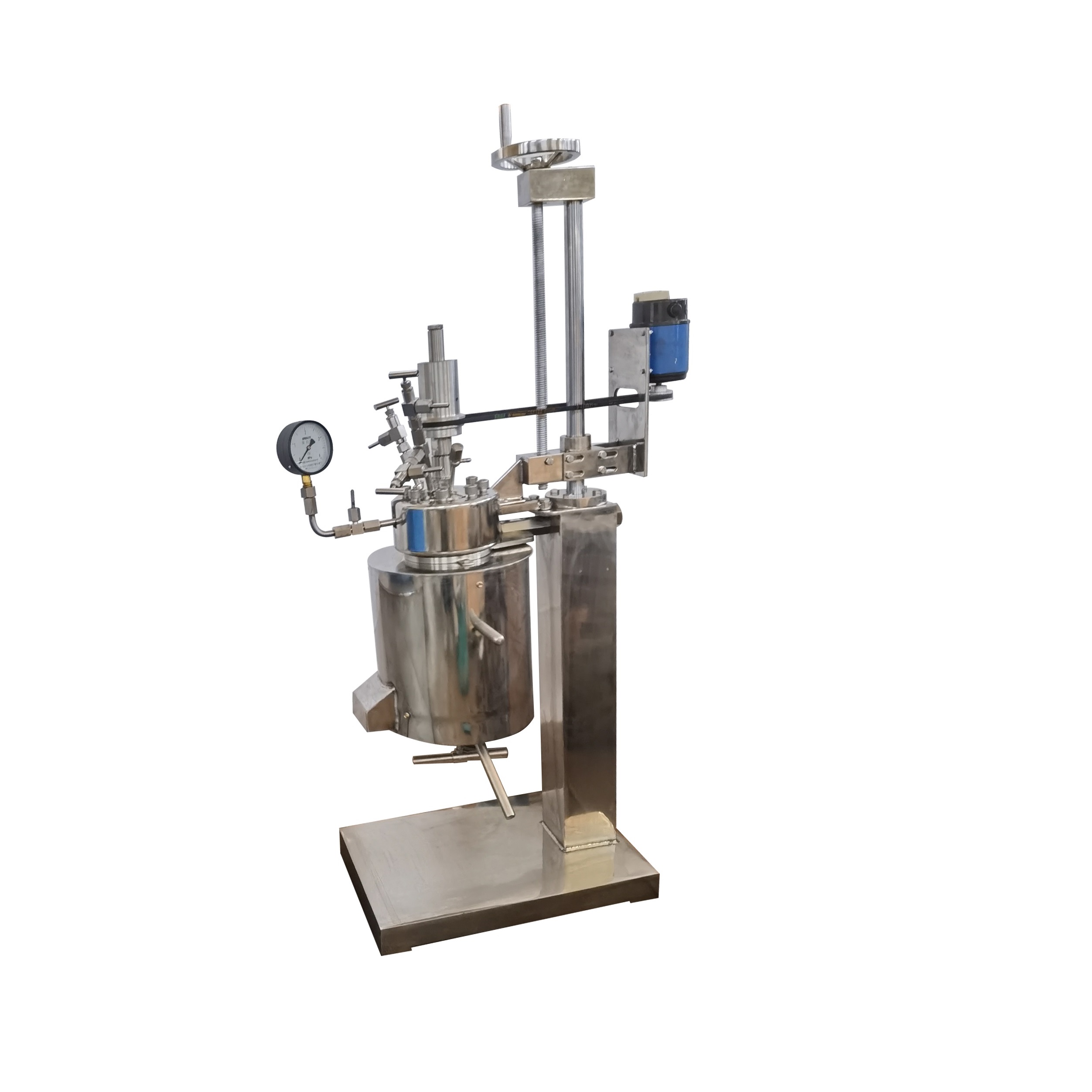 Laboratory High Pressure Hydrogenation Autoclave With Magnetic Stirrer ...