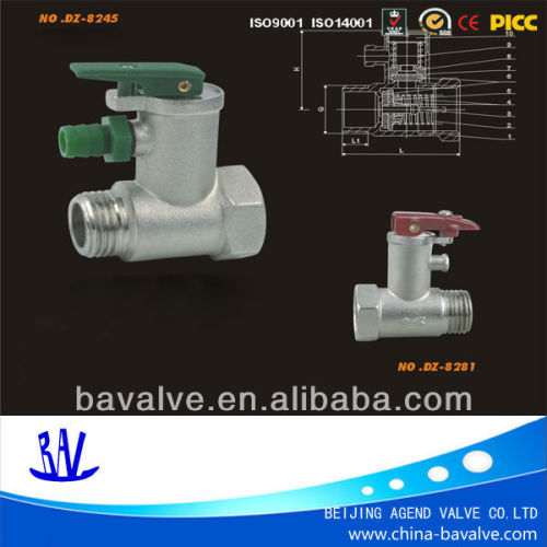 Pressure Relief Valve For Solar Water Heaters, High Quality Pressure ...