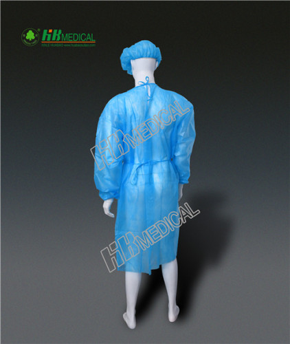Polypropylene+pe Film Lamination Isolation Gown, High Quality ...
