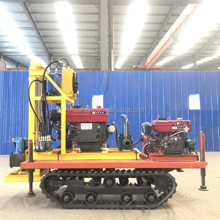Cheaper Diesel Engine Crawler Drill Rigs For Water Well Drilling And ...