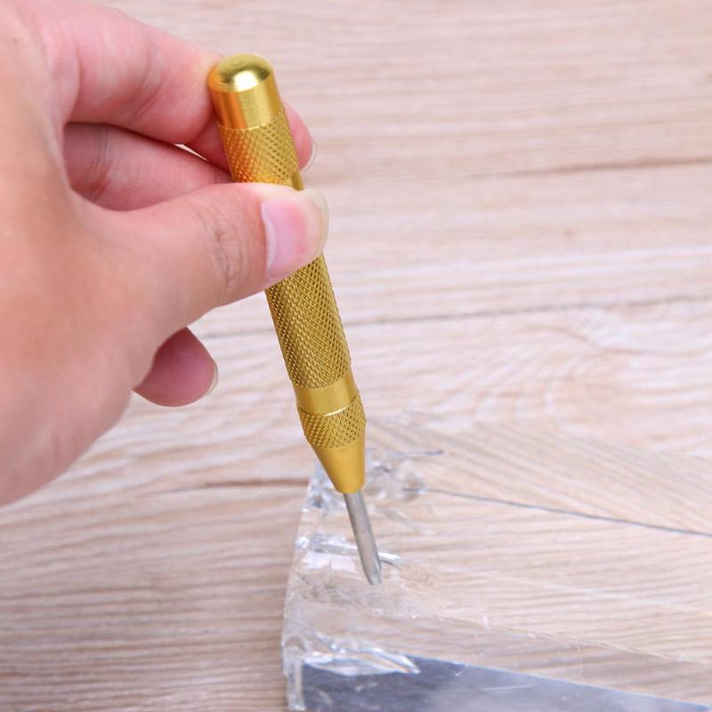 Heavy Duty Automatic Centre Punch Dot Punch Steel Spring Loaded Marking ...