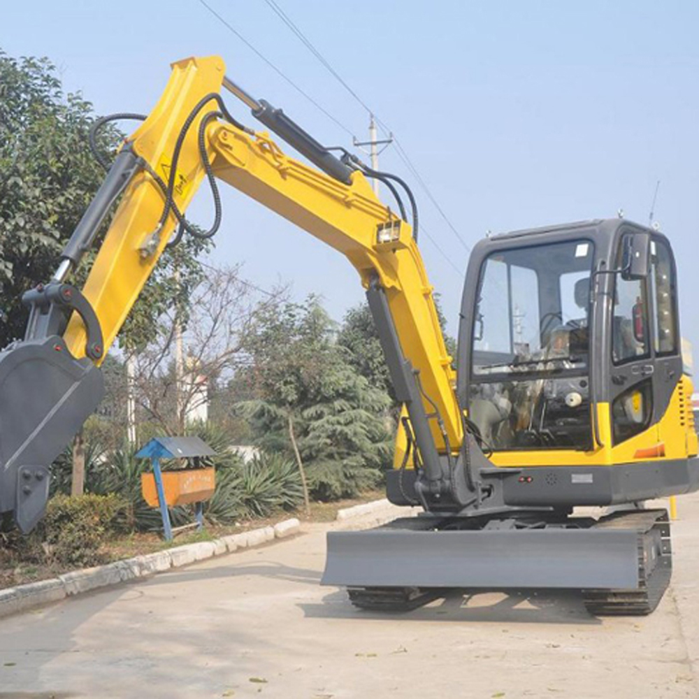 Mini 4.5 Ton Hydraulic Bucket Track Excavator, High Quality Mini 4.5 ...