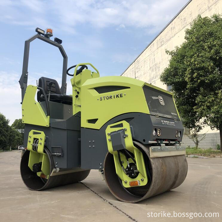 3 Ton Mini Road Roller Asphalt Construction, High Quality 3 Ton Mini ...