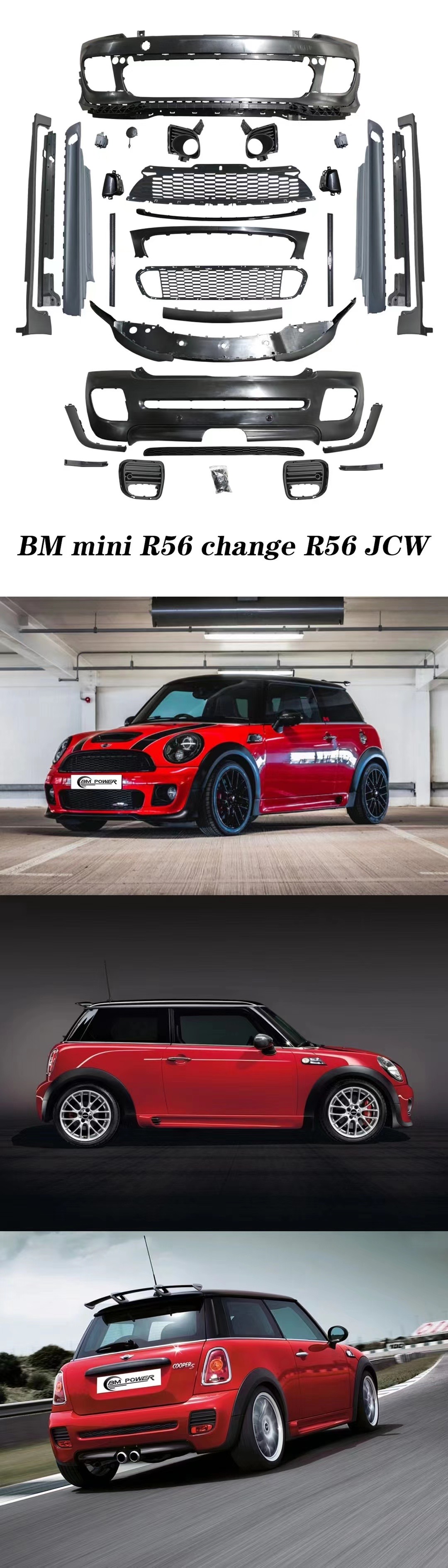 Mini Cooper R56 Jcw Body Kits, alta calidad Mini Cooper R56 Jcw Body ...